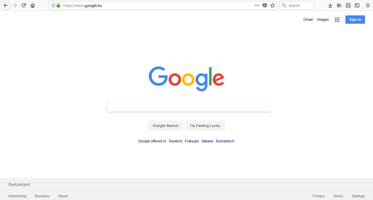 Velvet - Európa - Így néz ki a google.hu Svájcból