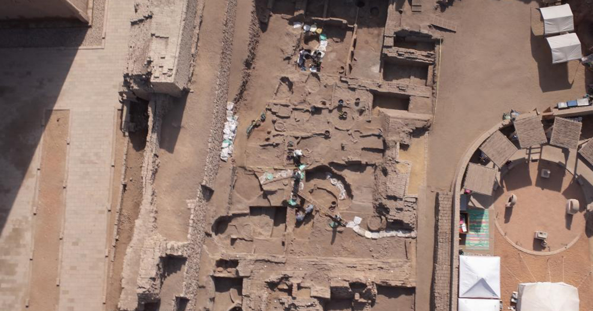 Index - Tudomány - Fáraók hivatalát tárták fel Asszuánban