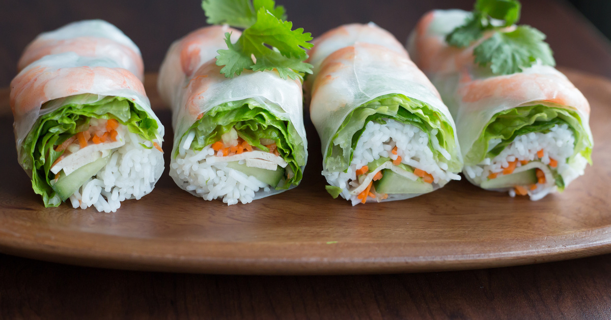 Fenséges, vietnami tavaszi tekercs otthon: ropogós és fűszeres - Recept ...