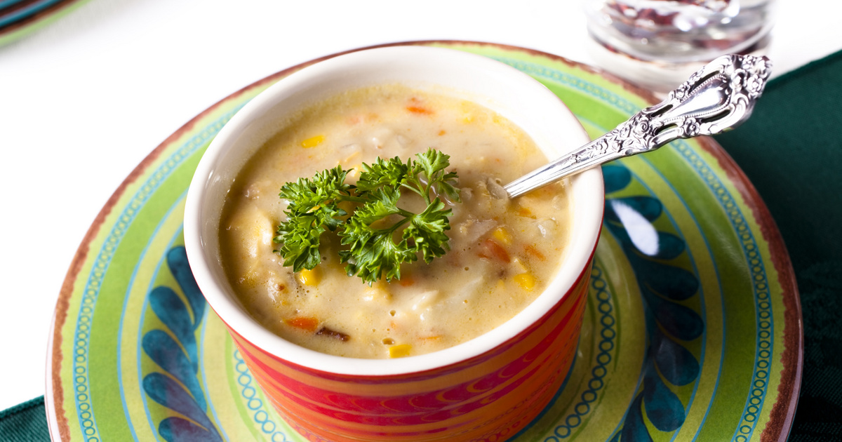 Sűrű, ízletes amerikai leves: a chowder jól bevált receptje - Recept ...