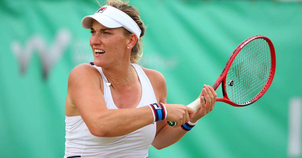 Index - Sport - Babos szetthátrányból fordított Bouchard ellen Vancouverben