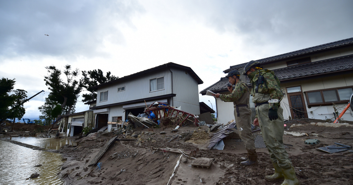 Index - Külföld - Tovább nőtt a japán tájfun áldozatainak száma