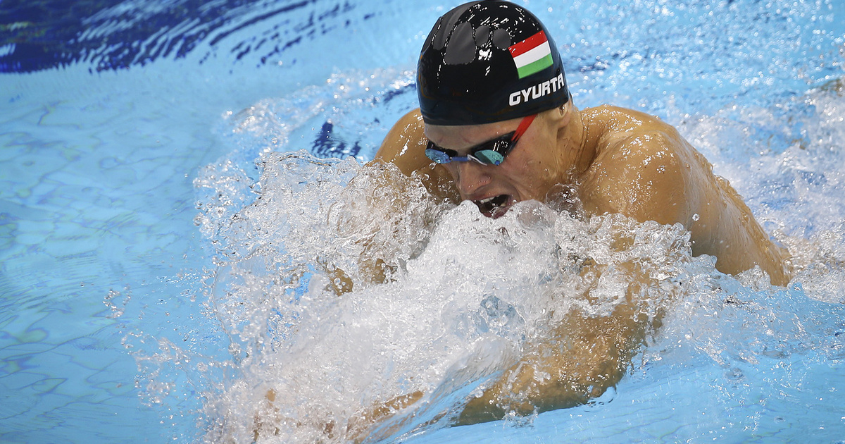 Index - Sport - Gyurta az olimpiai döntőben váltott taktikát, és így ...