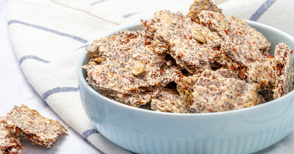 Mákos kréker házilag - Készíts dupla adagot, nagyon sokáig eláll ...