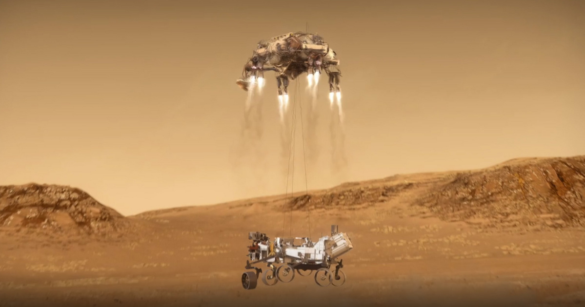 Index - Tech-Tudomány - Nem olyan egyszerű ám landolni a Marson