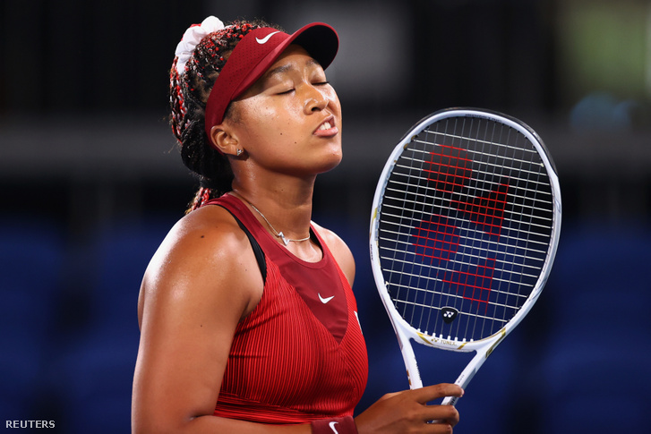Index - Sport - Nagy bajban a teniszező Oszaka Naomi - Ez volt a tokiói ...