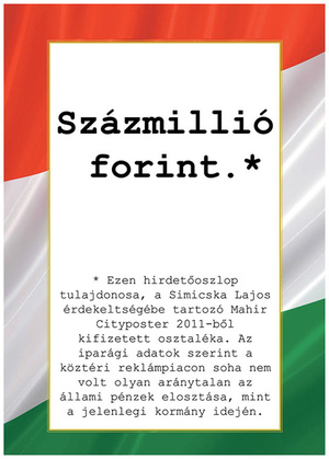 Index - Belföld - Plakátos nem támogatja a plakátkiállítást