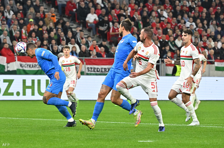Index - Sport - Di Lorenzo fejel mellé - Nemzetek Ligája: Magyarország ...