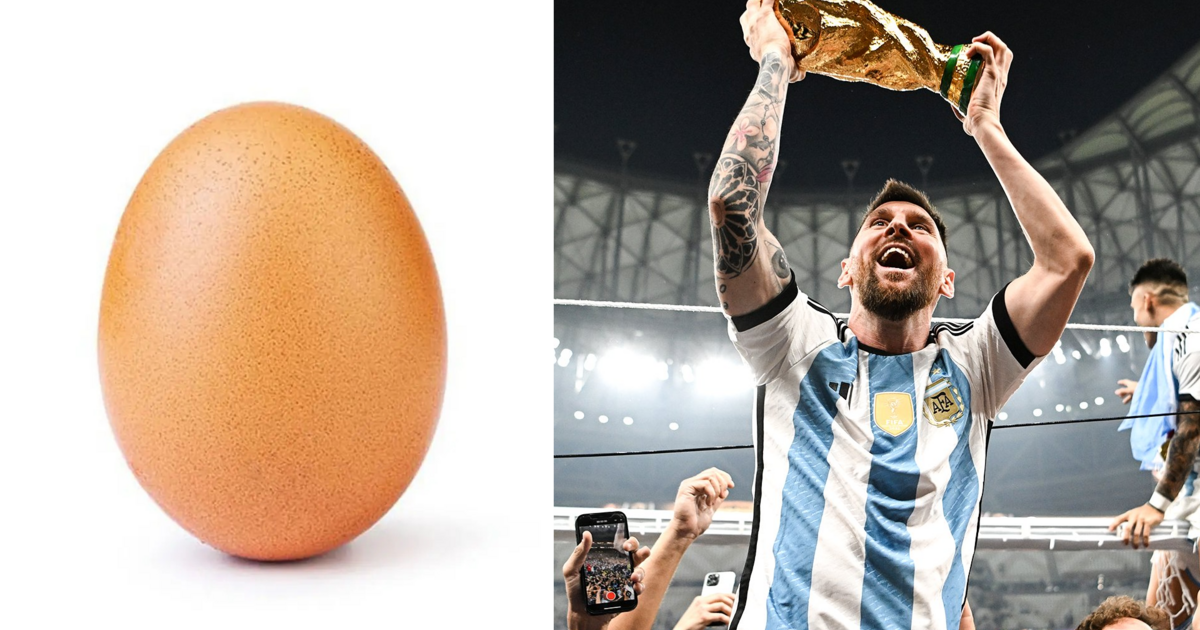 Senki se tudta megszorongatni a világ leghíresebb tojását, Messi ...