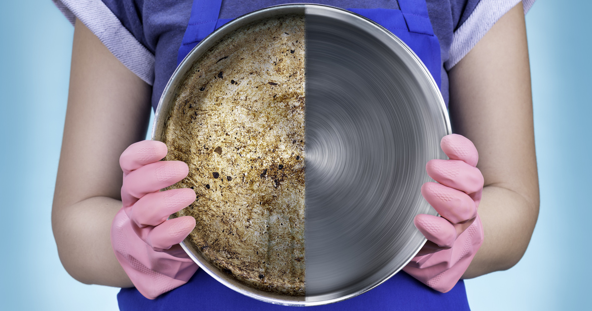6 trükk, amivel a legmakacsabb szennyeződések is lejönnek az edényekről ...