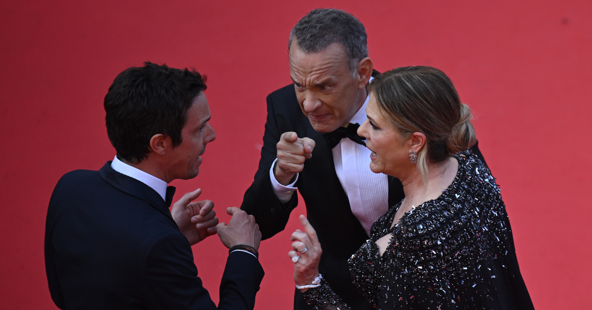 Index - FOMO - Úgy tűnik, valamin nagyon kiakadt Tom Hanks a cannes-i ...