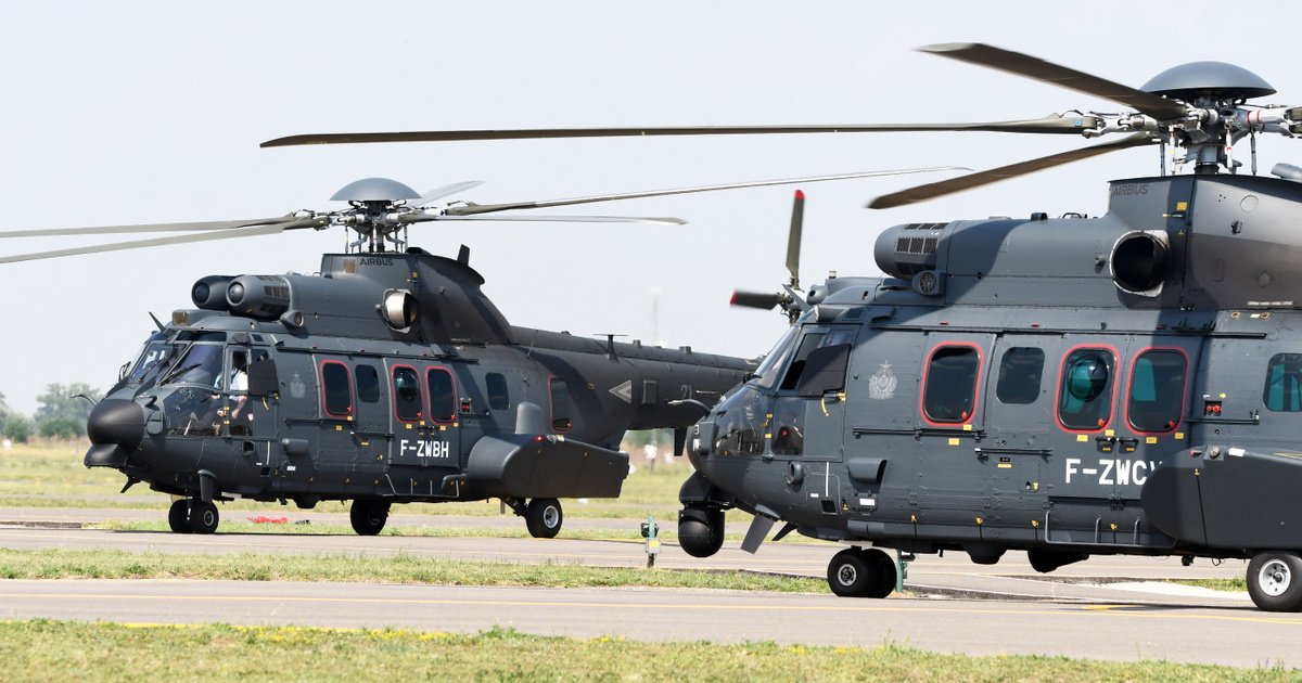Index - Belföld - Megérkezett a honvédség első két Airbus H225M típusú ...