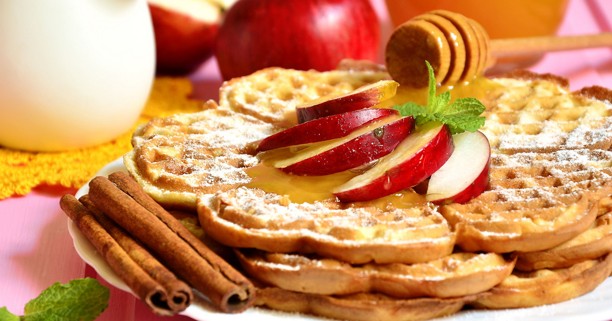 Puha gofri reszelt almával a tésztájában: ezekkel az arányokkal nem ragad le - Recept | Femina