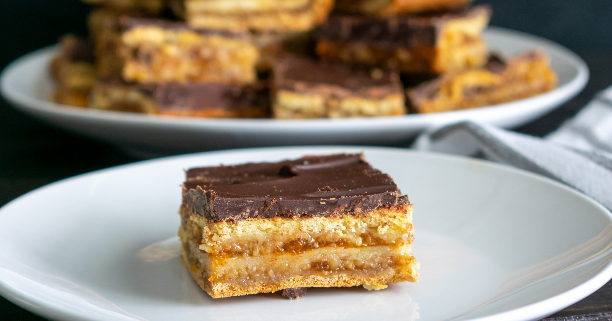 A hagyományos karácsonyi zserbó receptje: zsírral gyúrva lesz tökéletes ...