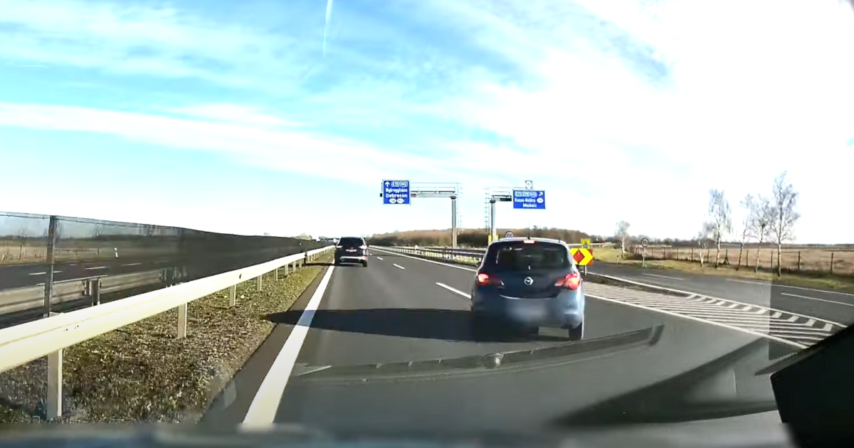 Index - Belföld - Életveszélyesen manőverezett egy sofőr az M3-as ...