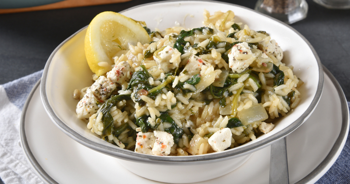 Spenótos-citromos rizs görög recept alapján: tökéletes köret - Receptek ...