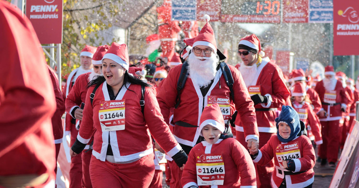 PENNY Santa Run is coming to Budapest - English - We love Budapest