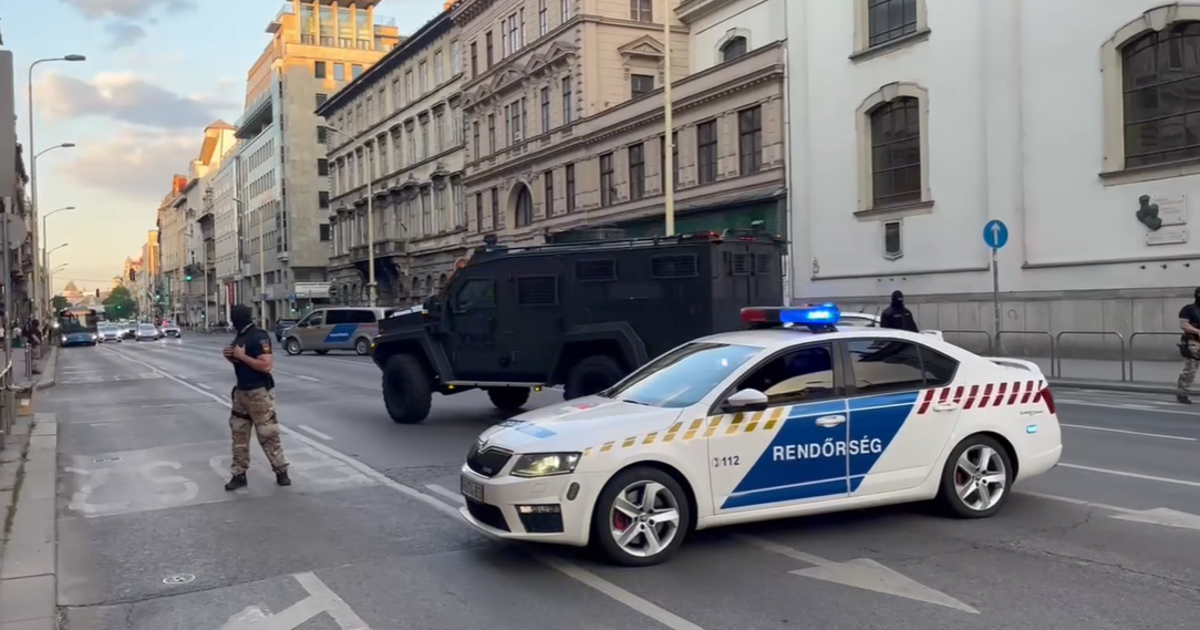 Index - Belföld - A Ferenciek terén történt TEK-es akció összefüggésben ...