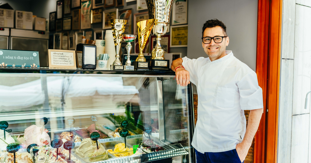 Bagaméri, aki a fagylaltját maga méri – Márton Sándor füredi fagyijai ...