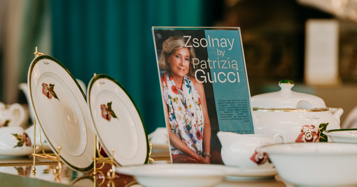 Patrizia Gucci volt a díszvendég a Zsolnay új budapesti márkaüzletének ...
