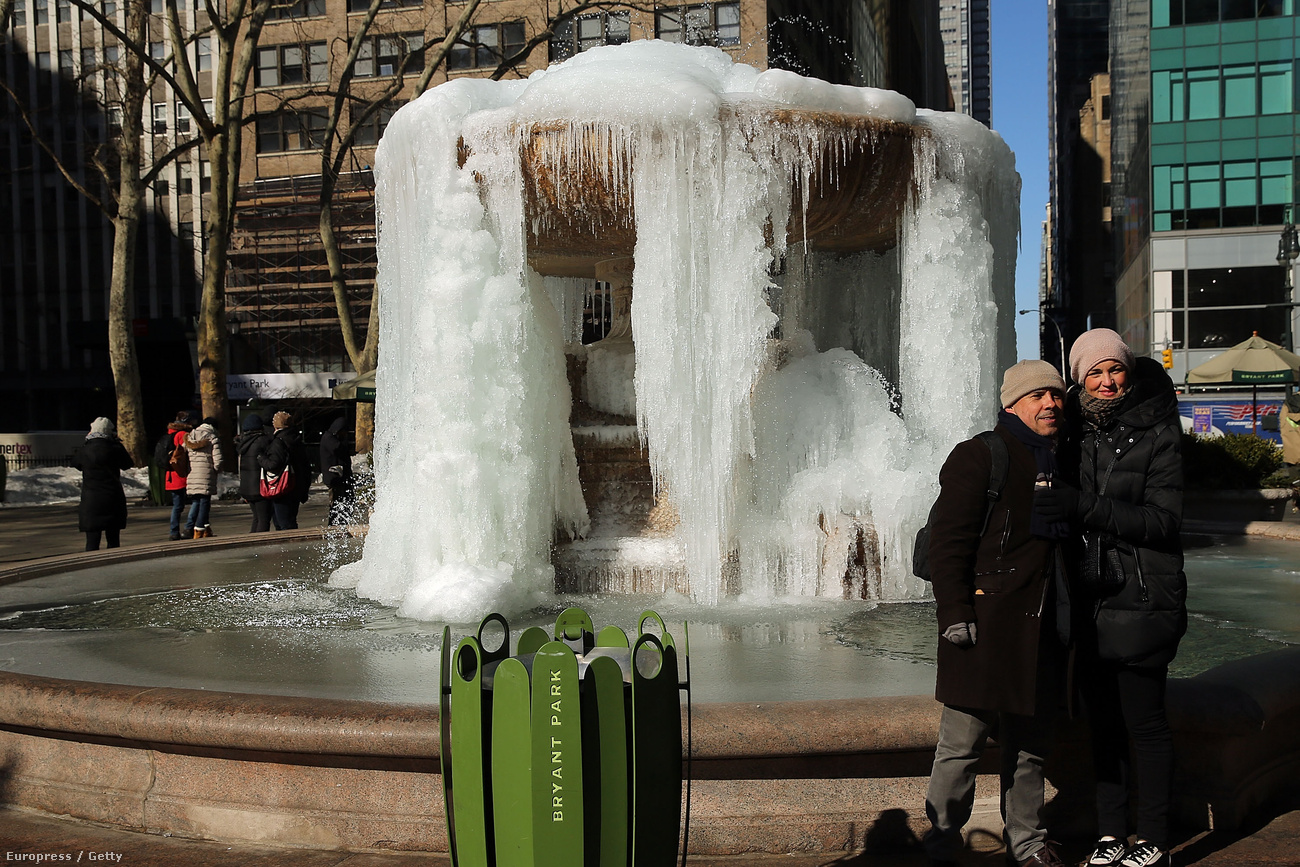 Index - Mindeközben - Kutya hideg van New Yorkban