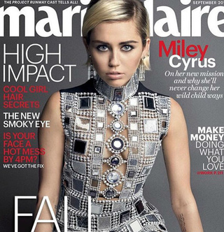 Velvet - Gumicukor - Miley Cyrus interjú mellé villantott bimbót